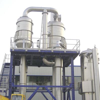 China Automatic Forced Circulation Multiple Effect Evaporator 3000-30000 Kgh Stainless Steel for sale