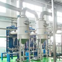 China Automatic Forced Circulation Multiple Effect Evaporator 3000-30000 Kgh Stainless Steel for sale