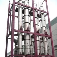 China Automatic Multi Effect Evaporators Falling Film Juice Concentrator 380V Voltage for sale