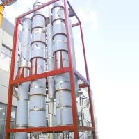 China Automatic Multi Effect Evaporators Falling Film Juice Concentrator 380V Voltage for sale