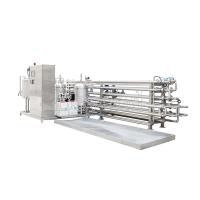 China Tubular UHT Sterilizer 1500-5000 L/H for High Viscosity Products HTST Pasteurization for sale