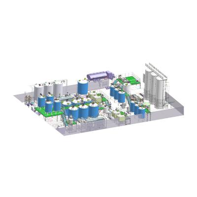 China PLC Touch Screen Control Milk Processing Line 5-200TPD UHT Milk Machine SUS304 for sale