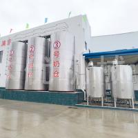 China UHT Milk Production Line 5-200TPD Aseptic Pouch Packing Dairy Plant Machinery ISO CE SGS for sale