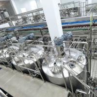 China SUS304 Stainless Steel 2000LPH Soy Yoghurt and Ice Cream Production Line for sale
