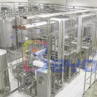China 2000LPH PLC Control UHT Milk Production Line With Butter / Cheese Processing Equipment for sale
