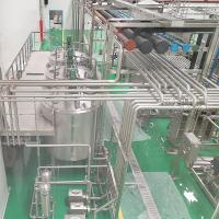 China SUS304 2000L/H UHT Milk Production Line with PLC Control for Long Life Milk for sale