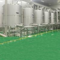 China SUS304 2000L/H UHT Milk Production Line with PLC Control for Long Life Milk for sale