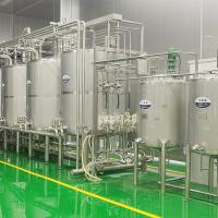 China 1000kg/H Condensed Milk Plant Fresh Milk Processing 380g Tin Can Packages for sale