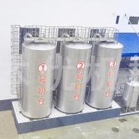 China Large Outdoor Stainless Steel Milk Storage Tank 15000L to 120000L SUS304 SUS316 for sale