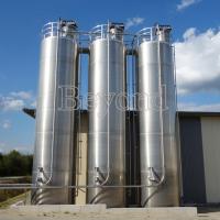 China CE One Side Mounted Agitator Stainless Steel Cylinder Tank 15000L to 120000L for Milk Collection for sale