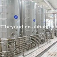 China 45000L Food Grade Stainless Steel Storage Tank with Thermometer 0-100C for sale