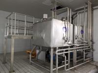 China Semi Auto Complete Milk Pasteurization Machine 1t/h to 20t/h Capacity UHT Sterilizer for sale