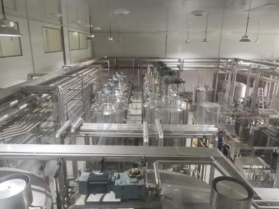 China Semi Auto Complete Milk Pasteurization Machine 1t/h to 20t/h Capacity UHT Sterilizer for sale