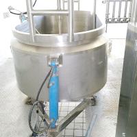 China Turnkey Milk Processing Cheese Making Equipment 50-500 kg/h Automatic CIP Clean for sale