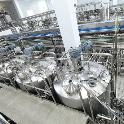 China UHT Milk Processing Machine 200-5000L/H Aseptic Long Shelf Life Dairy Production Line for sale