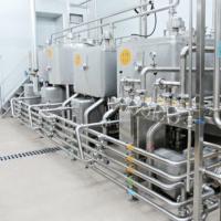 China SUS316 Dairy Pasteurization UHT Milk Processing Line 5000LPH Capacity for sale
