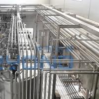 China Industrial 500 Litre Milk Pasteurizer UHT Pasteurization Machine 135°C for sale