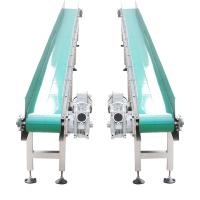 China Horizontal Stainless Steel Fruit Conveyor Belt Energy Saving Type for sale