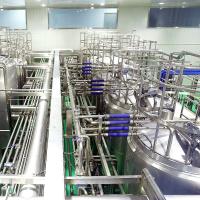 China Automatic Date Juice Processing Line 2-50T/H 380V Industrial Fruit Syrup Making Machine for sale