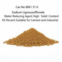 China Cas No 8061 51 6 Sodium Lignosulfonate Water Reducing Agent High Solid Content 93 Percent Suitable for Cement and Industrial for sale