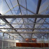 China Sturdy And Large Greenhouse Agriculture Polycarbonate With Galvanized Steel Frame for sale