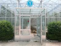China Large Agricultural Greenhouse with Galvanized Steel Frame and Optional Cooling System for sale
