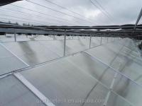 China Strong Resistance Multi Span Venlo PC Sheet Greenhouse Arch Polycarbonate Greenhouse for sale