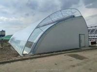 China Length 50-120m Double Insulated Commercial Solar Greenhouse for Winter and Cold Areas for sale