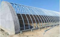 China Solar Winter Greenhouses Warm Agricultural Greenhouse with Galvanized Steel Frame for sale