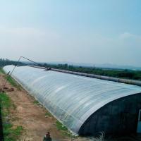 China Solar Winter Greenhouses Warm Agricultural Greenhouse with Galvanized Steel Frame for sale