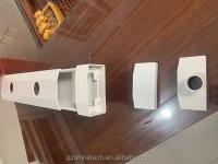 China Horizontal Type PVC NFT Channel for Customized Size Hydroponic Leafy Vegetable Farming for sale