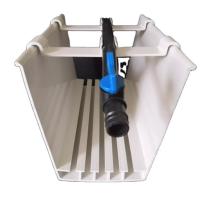China Hydroponic Planting Gutter For Growing Chili Pepper Cucumber And Strawberry for sale
