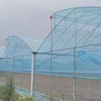 China Large Sawtooth Greenhouse Shine Tech Poly Tunnel Tropical Greenhouse With Ventilation for sale