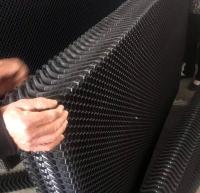 China 10cm 15cm 20cm Thickness PVC PE Plastic Evaporative Cooling Pad For Greenhouse for sale