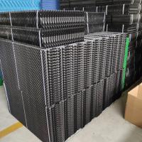 China 10cm 15cm 20cm Thickness PVC PE Plastic Evaporative Cooling Pad For Greenhouse for sale