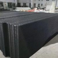 China 10cm 15cm 20cm Thickness PVC PE Plastic Evaporative Cooling Pad For Greenhouse for sale
