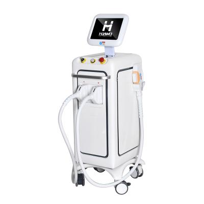 China Vertical IPL DPL Hair Removal Machine Multi Wavelength Skin Treatment Platform for sale