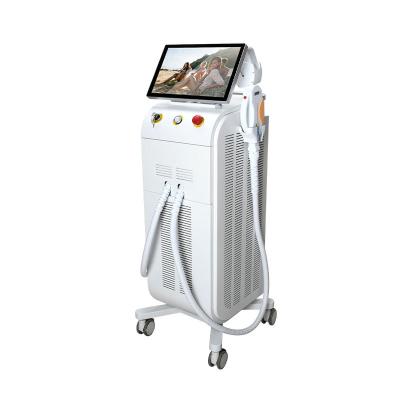 China 2 In 1 Diode Laser 755nm 808nm 1064nm IPL System For Hair Removal Skin Rejuvenation for sale