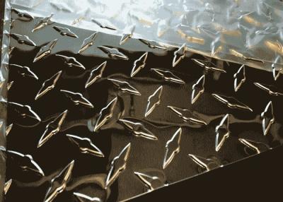 China 5086-H32 Aluminum Diamond Tread Plate Checker Sheet for Marine Gangways Walkways for sale