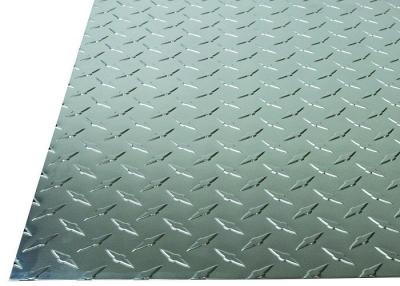 China RuiYi 3003 Aluminum Diamond Plate 0.25 in x 24 in x 24 in ASTM B209 for sale