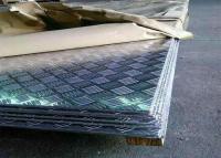 China Aluminum 5 Bar Checker Plate 1.0mm-6.0mm Thickness for Stairs Floor 3003 H14 for sale