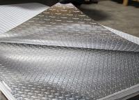 China 3003 5 Bar Tread Aluminum Plate Shiny Bright Finish 0.2mm-300mm Thickness for sale