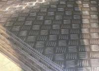China ASTM A786 5 Bar Aluminum Tread Plate 3003 5052 Checkered Plate Anti Slip for sale