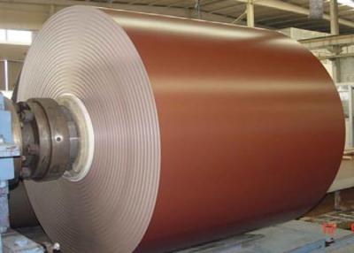 China PVDF PE Color Coated Aluminum Coil 3003 1100 0.02-1.2mm for Roofing for sale
