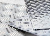 China Aluminum 5 Bar Tread Plate 5005 5086 5754 1100 Checker Plate Sheet O H24 0.2mm-400mm for sale