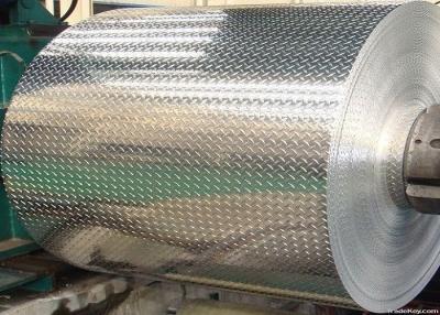 China Aluminum Tread Plate Sheet 3003 5052 1100 3mm 5mm Diamond Checker Plate for sale