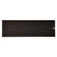 China Black Anodized Aluminum Heatsink LED Grow Quantum Board Heatsink for sale