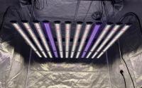 China 2 Channel Detachable LED Grow Light 1060W With 90 Degrees Adjustable Angle for sale