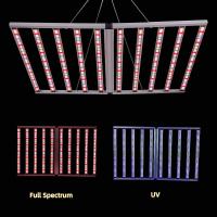 China Full Spectrum UV IR LED Grow Light 1100W 2 Channel Dimmable Foldable Grow Lights For Vertical Gardens for sale