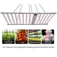 China Aluminum UV IR LED Grow Light 1600W 2 Channel 2400*1100mm Size 1600 Watt LED Grow Light for sale